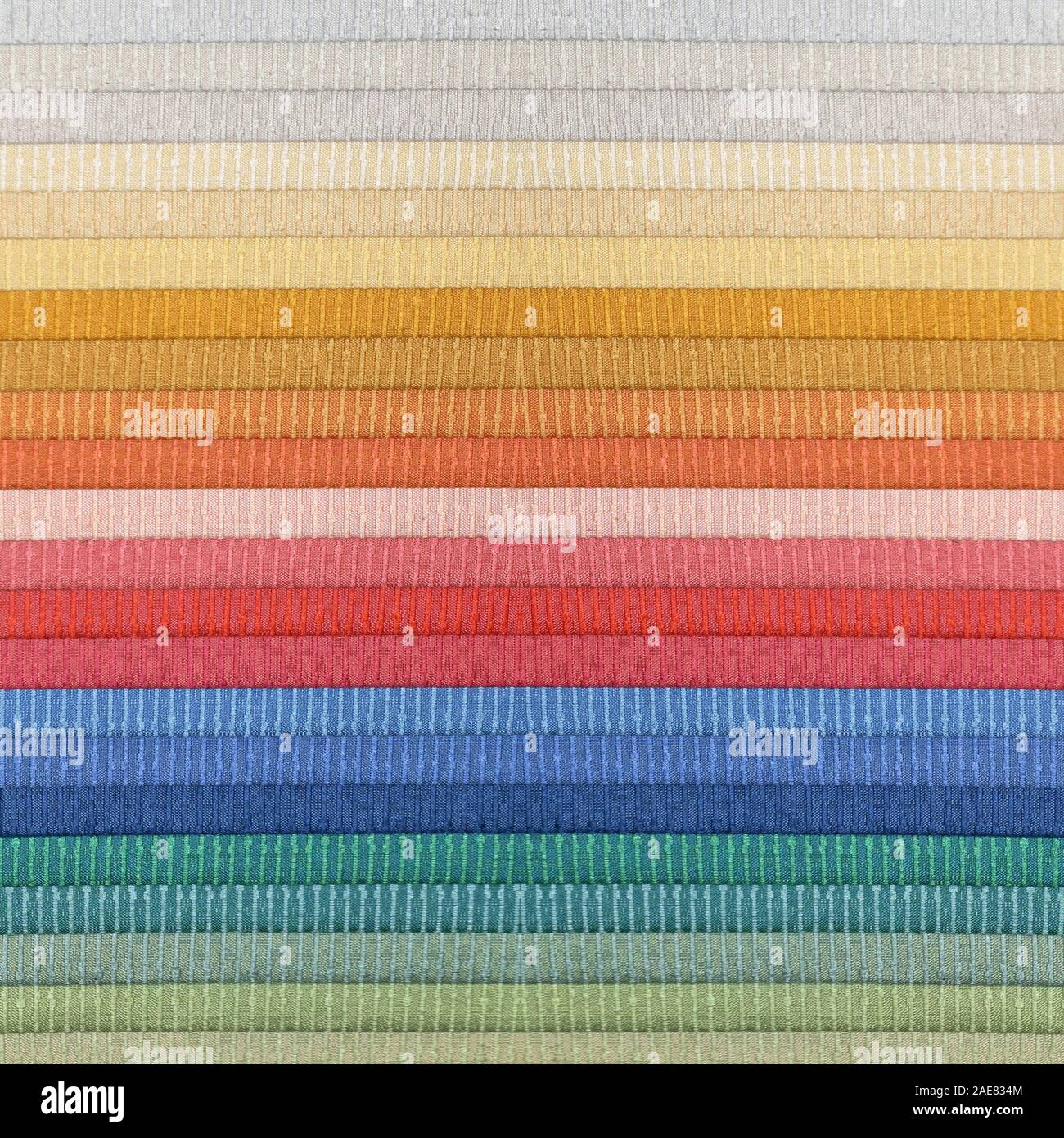 Color chart picker for fashion fabric materials Stock Photo - Alamy