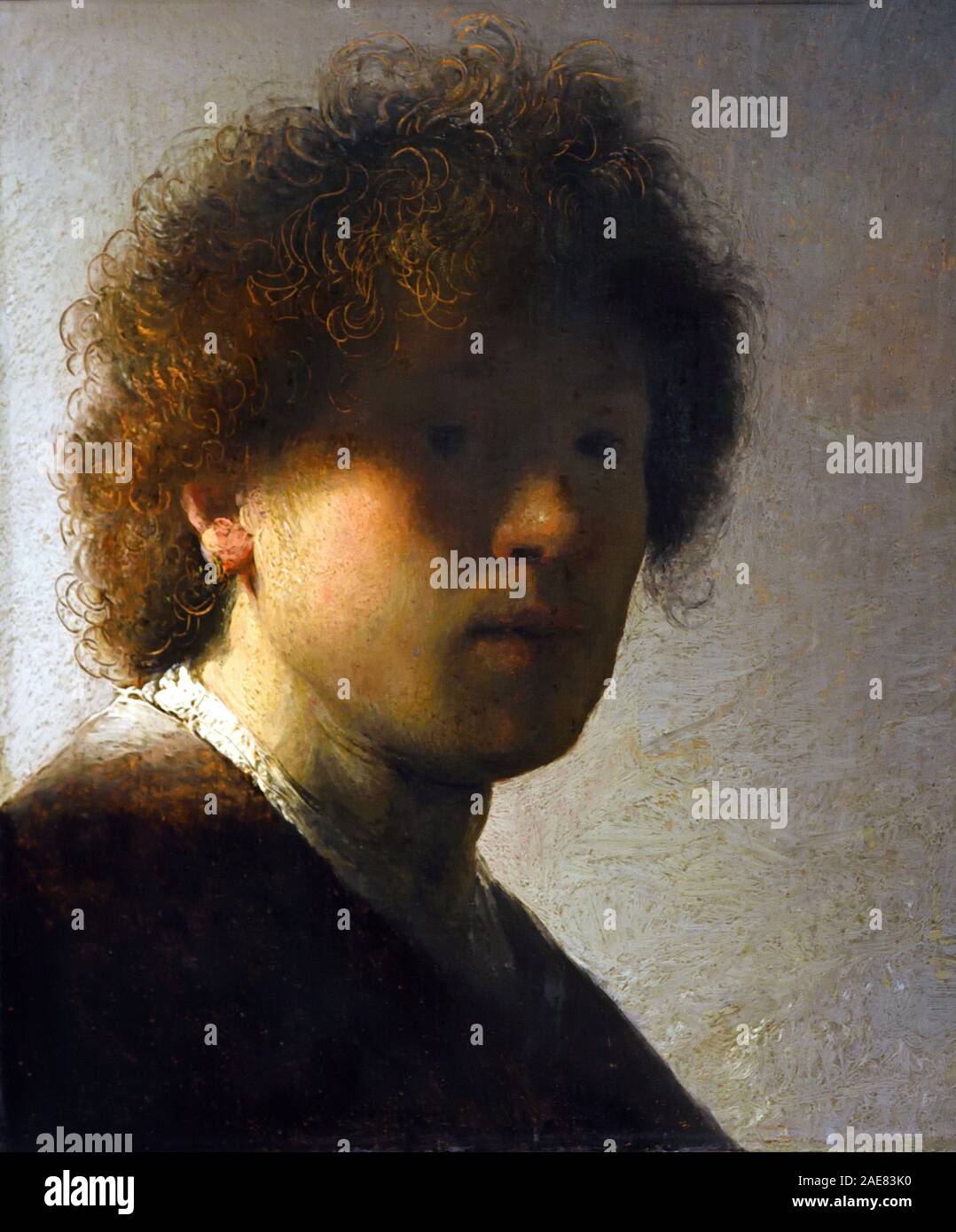Rembrandt self portrait 1606 hi-res stock photography and images - Alamy