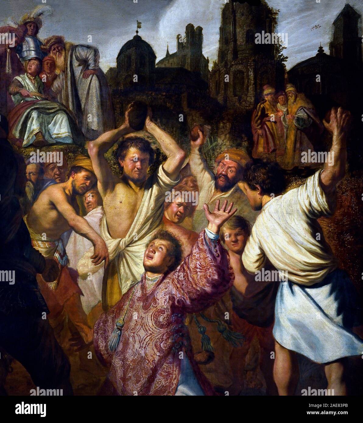 Stoning of saint stephen hi-res stock photography and images - Alamy