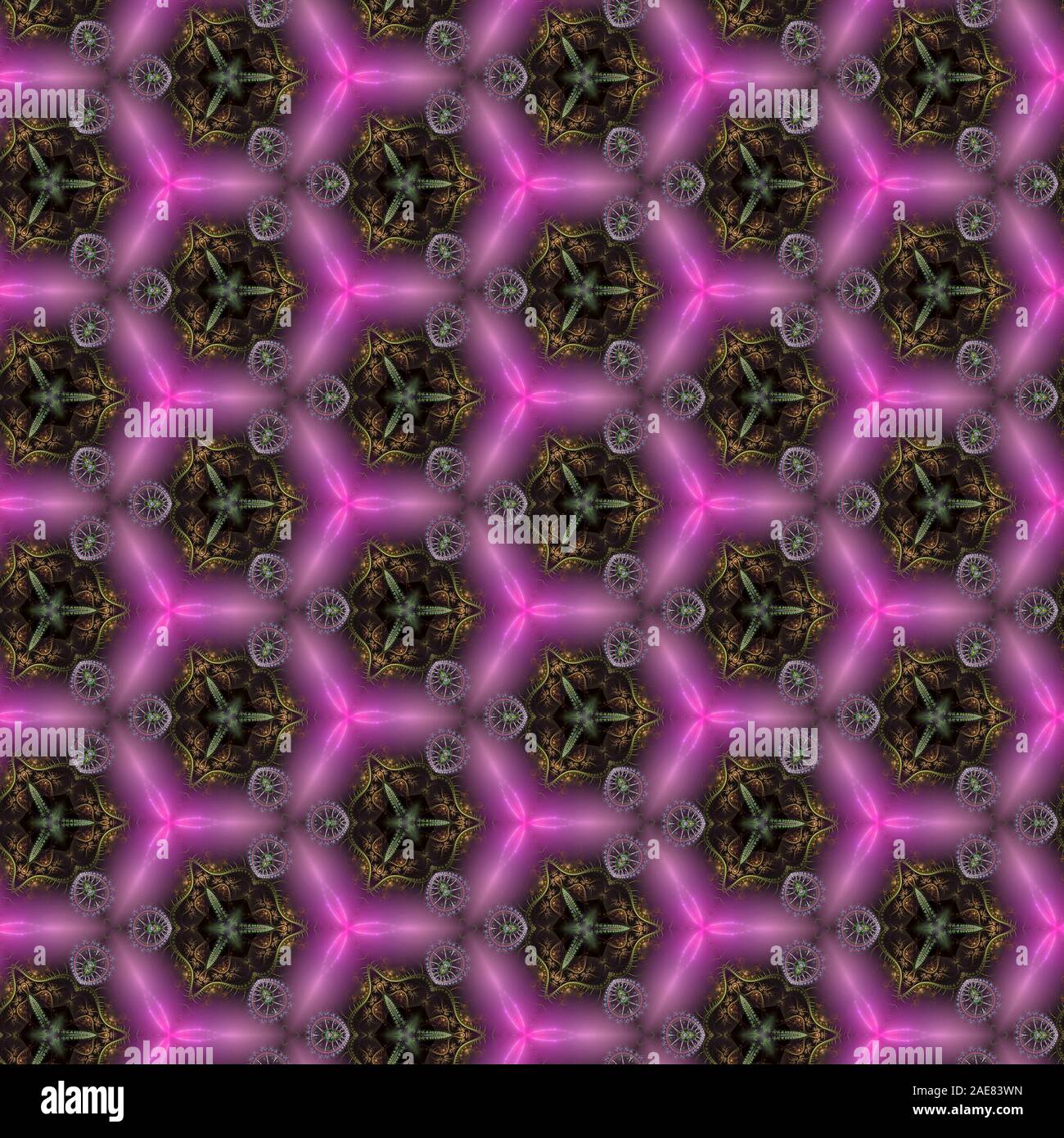 Seamles repeating pattern - Computer Graphic Illustration Stock Photo ...