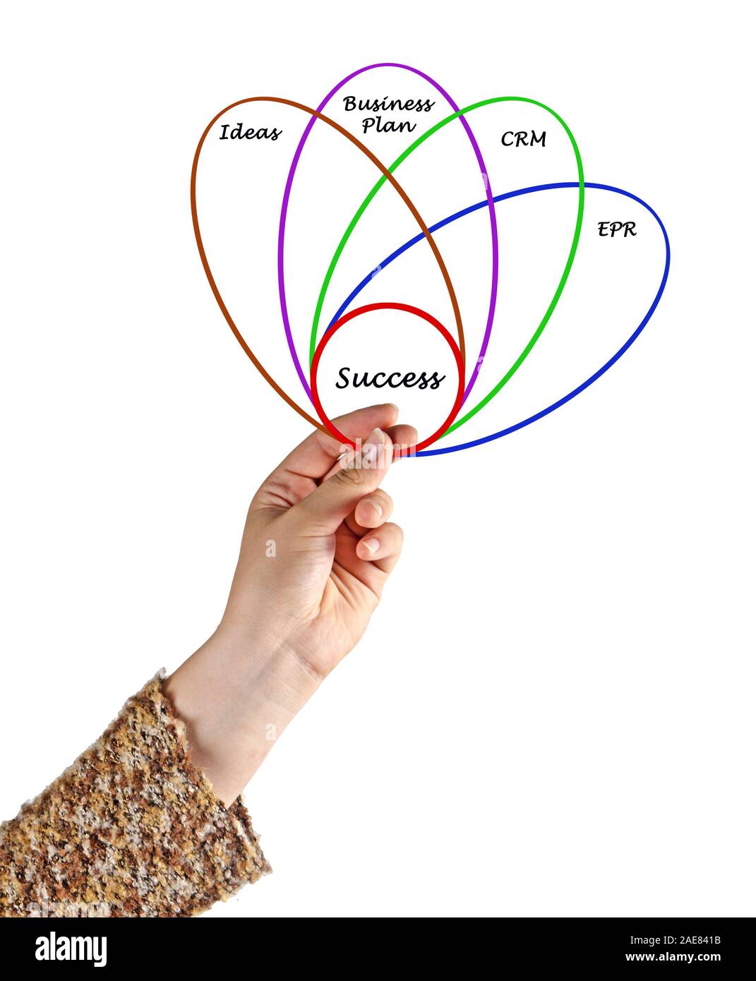 Diagram of business success Stock Photo - Alamy