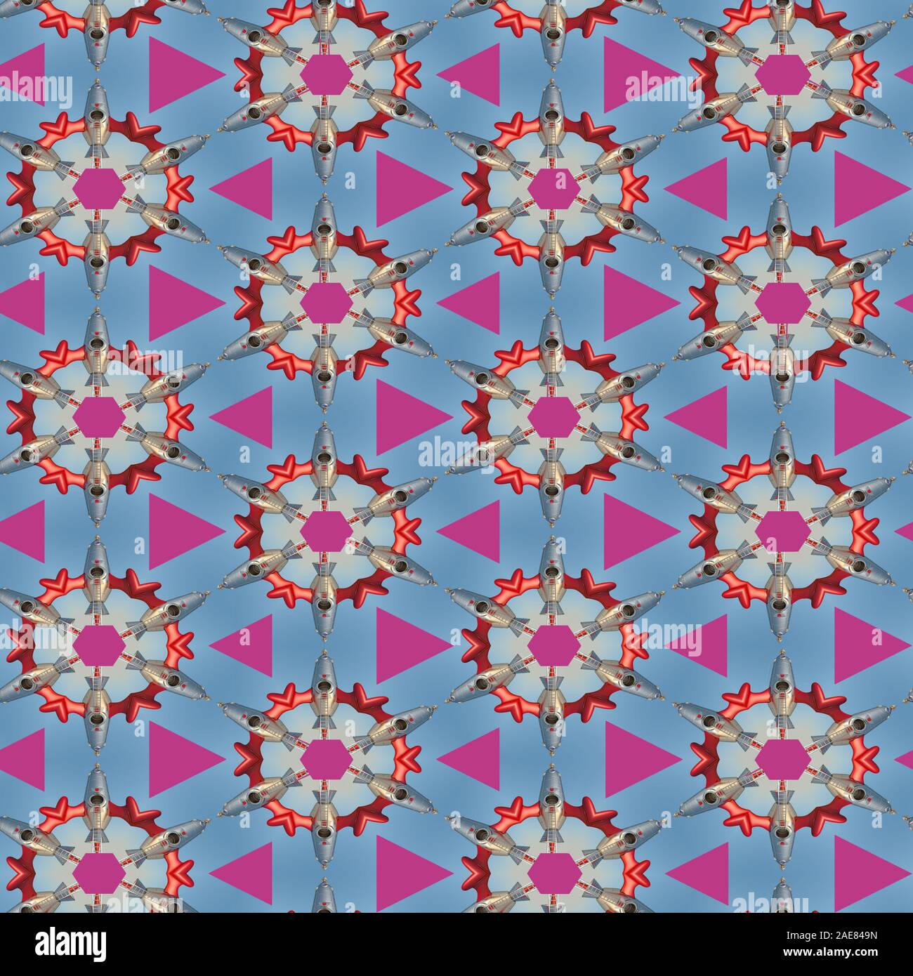 Seamles repeating pattern - Computer Graphic Illustration Stock Photo ...