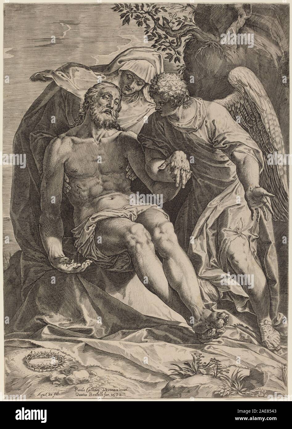 Agostino carracci after veronese hi-res stock photography and images ...