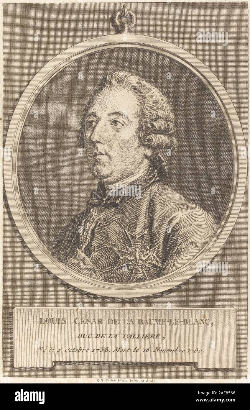 Louis Cesar de La Baume-le-Blanc Charles-Nicolas Cochin II, Louis Cesar ...