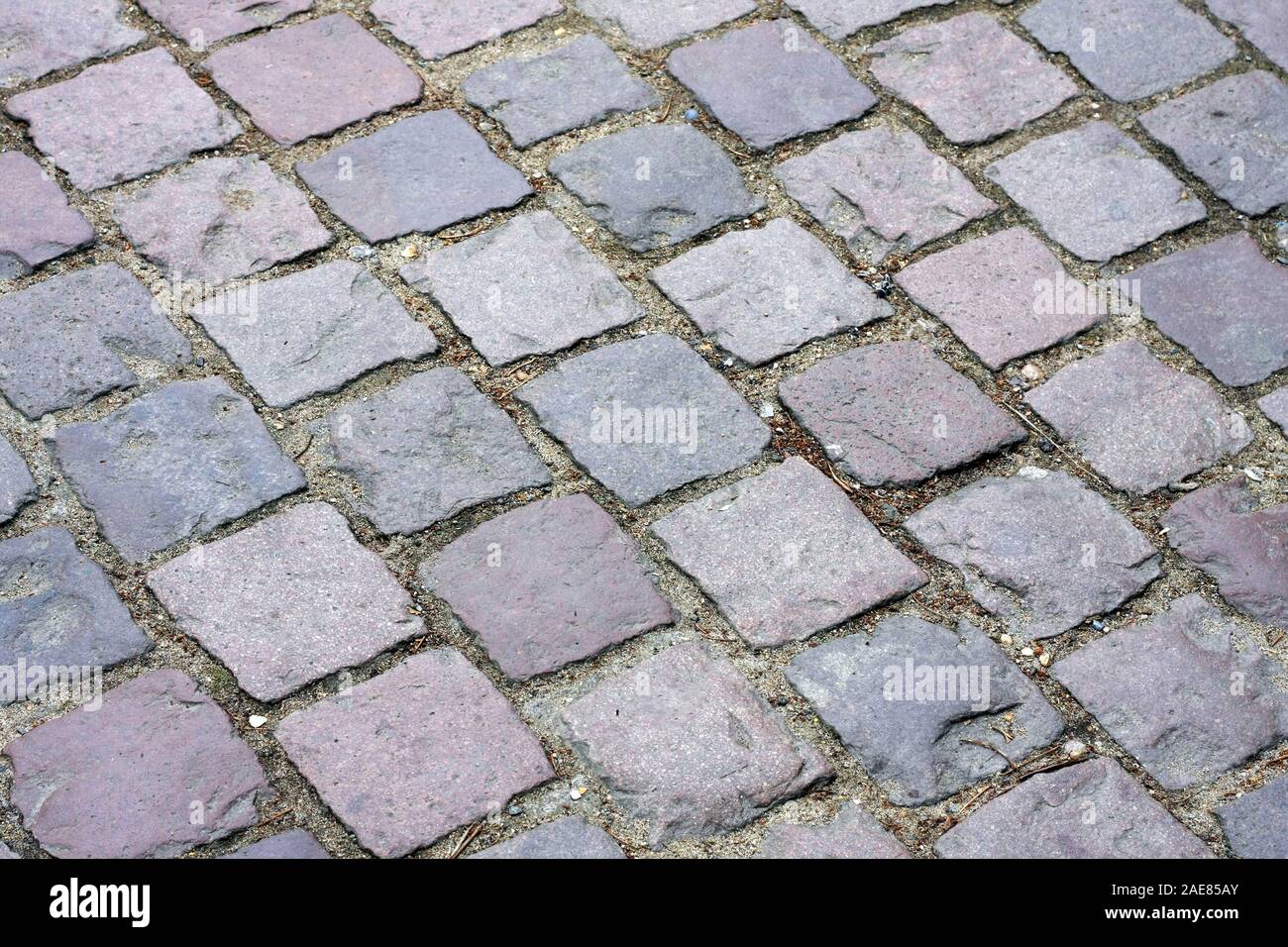 Very old pavement made from cobble stone Stock Photo - Alamy
