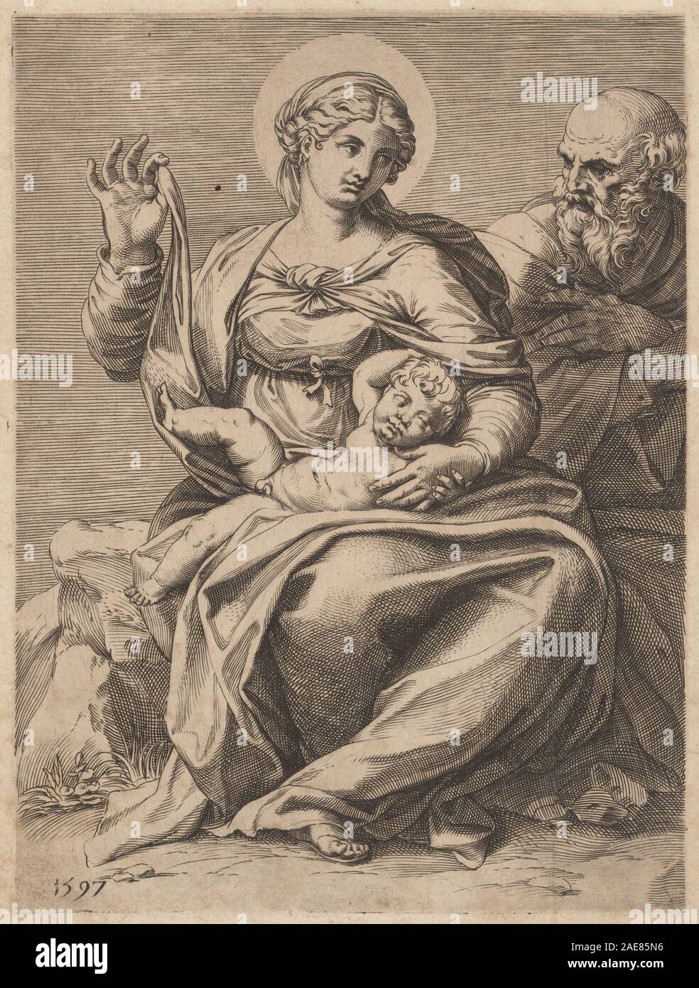 Agostino carracci hi-res stock photography and images - Alamy