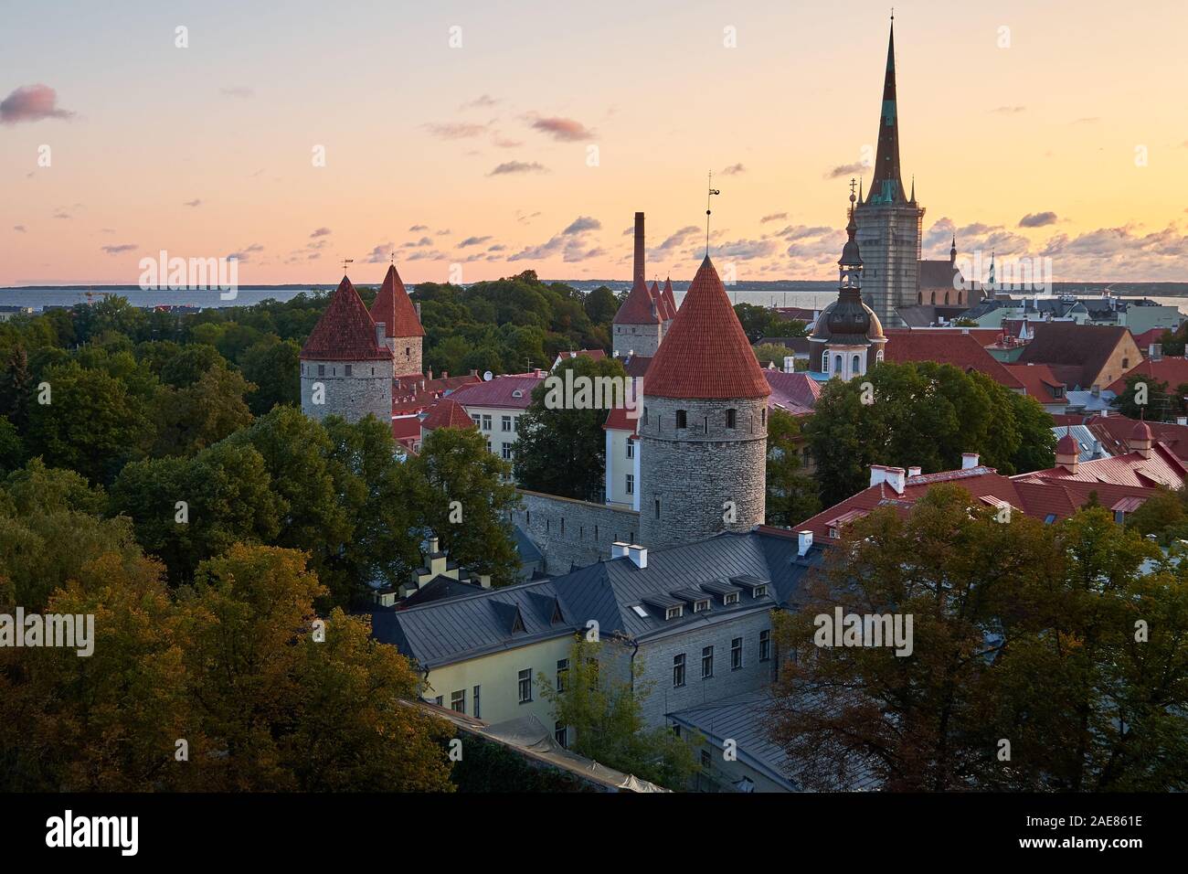 Kohtuotsa Viewing Platform Tallinn High Resolution Stock Photography ...