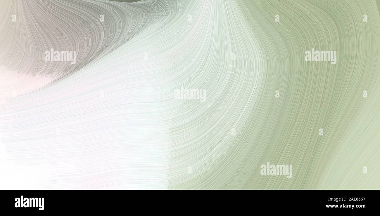 modern soft curvy waves background illustration with silver, ash gray ...