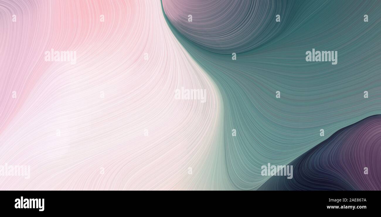 modern waves background illustration with light gray, dim gray and ...