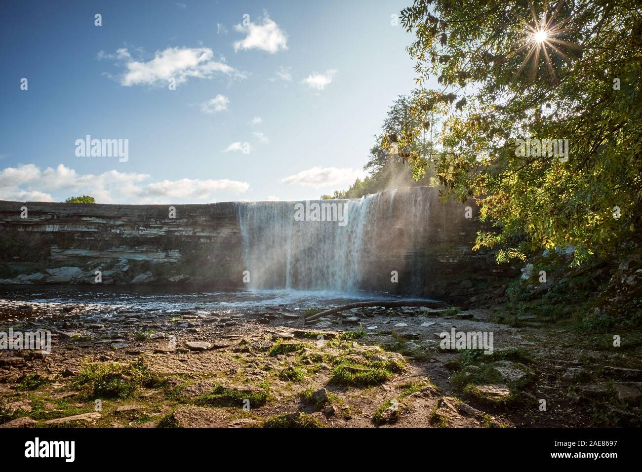 Jägala waterfall hi-res stock photography and images - Alamy