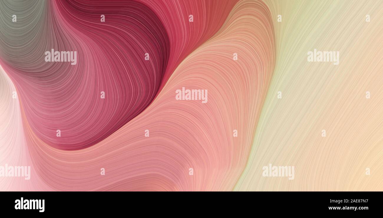 smooth swirl waves background design with tan, burly wood and dark ...