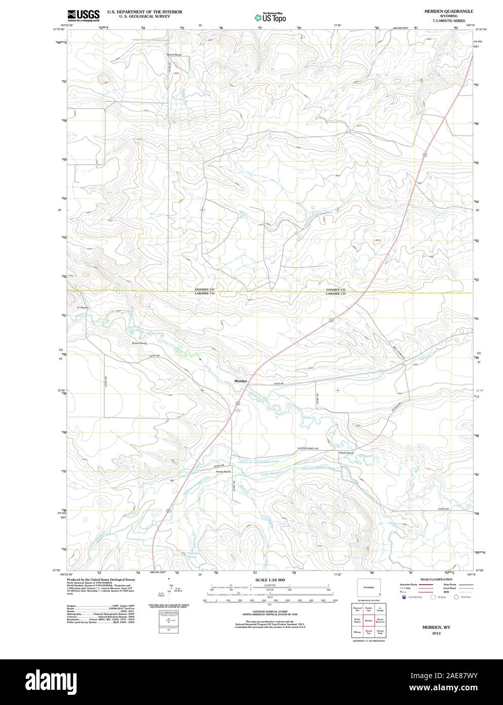 Meriden map Cut Out Stock Images & Pictures - Alamy