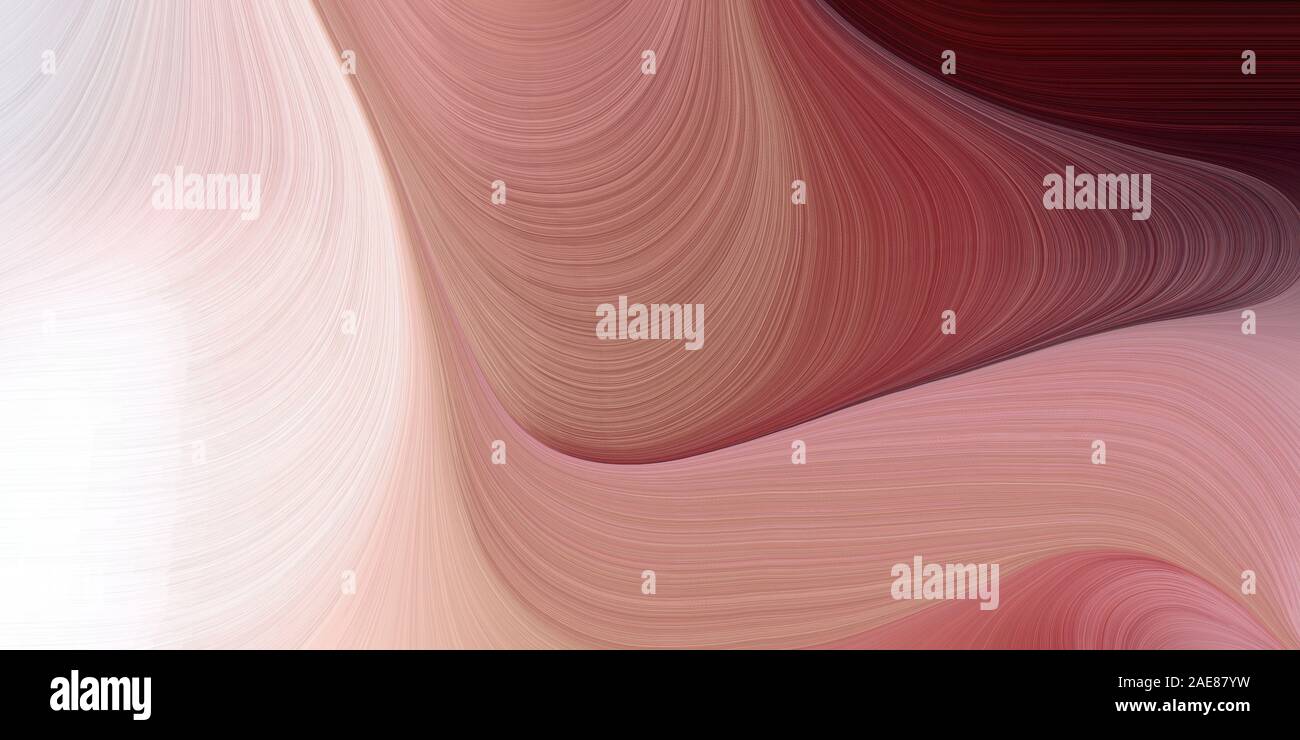 modern waves background illustration with rosy brown, old mauve and ...