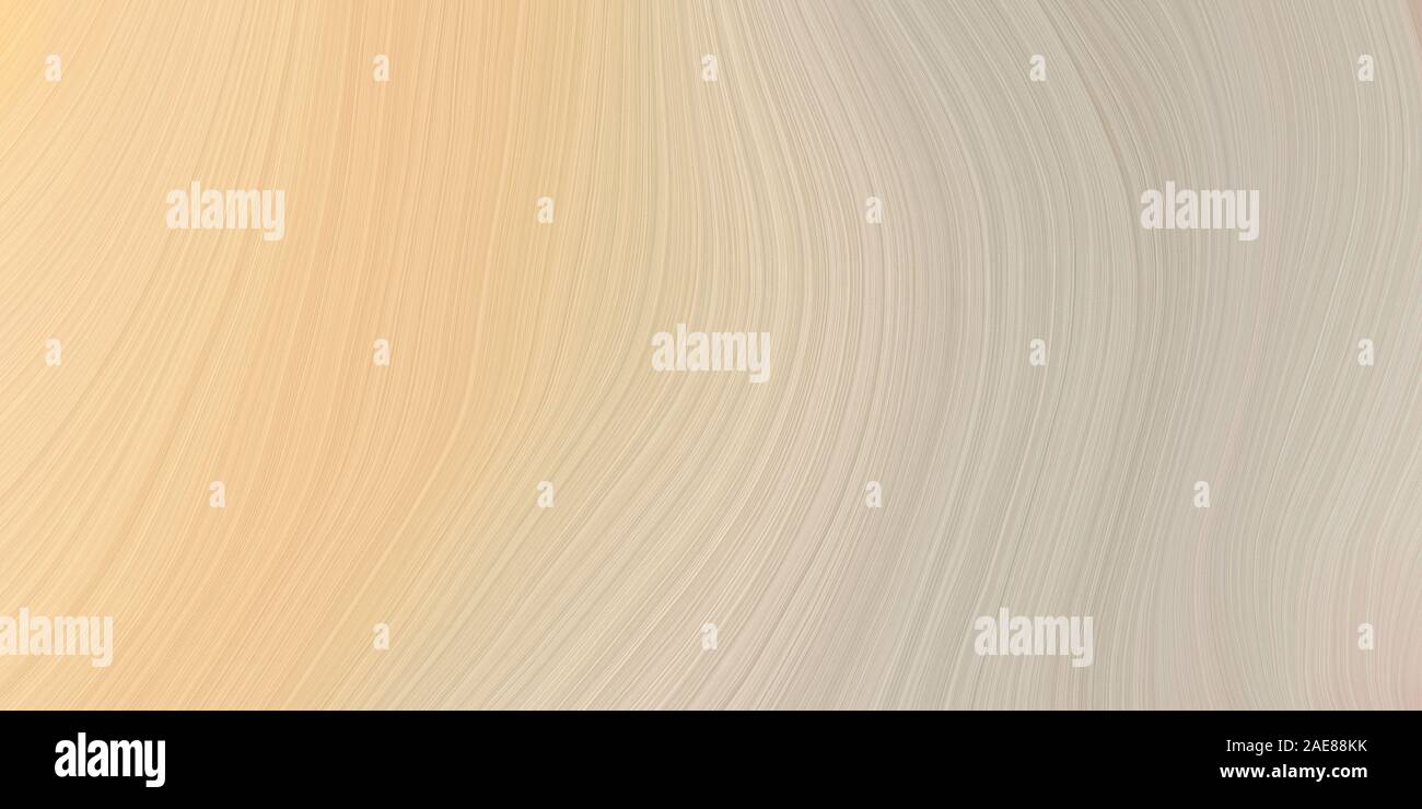 curvy background illustration with pastel gray, skin and burly wood ...