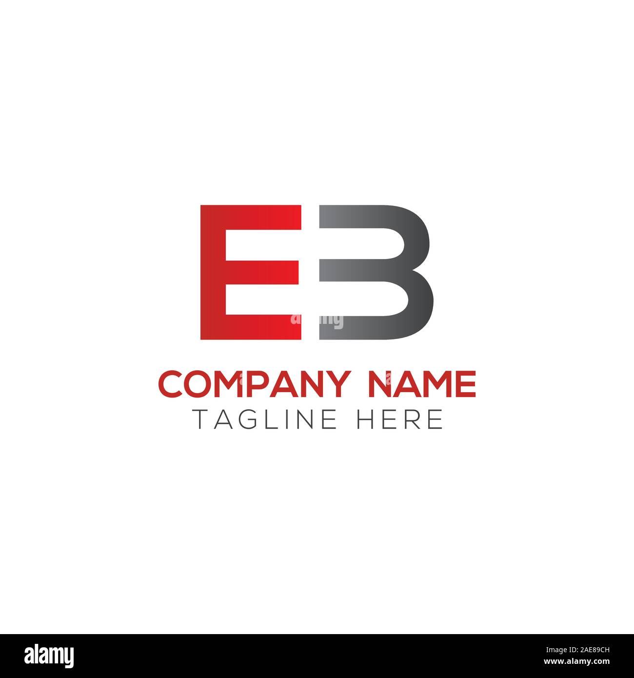 Initial EB Letter Linked Logo. Creative Letter EB Modern Business Logo ...
