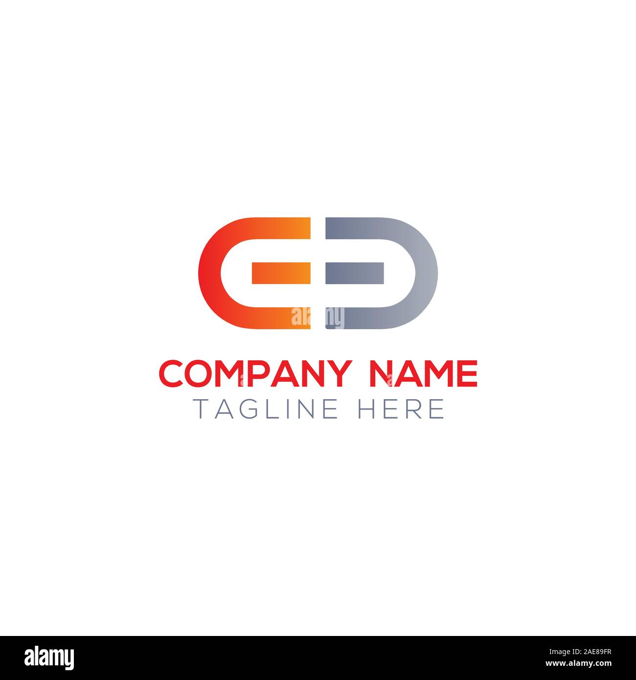 Initial EB Letter Linked Logo. Creative Letter EB Modern Business Logo ...