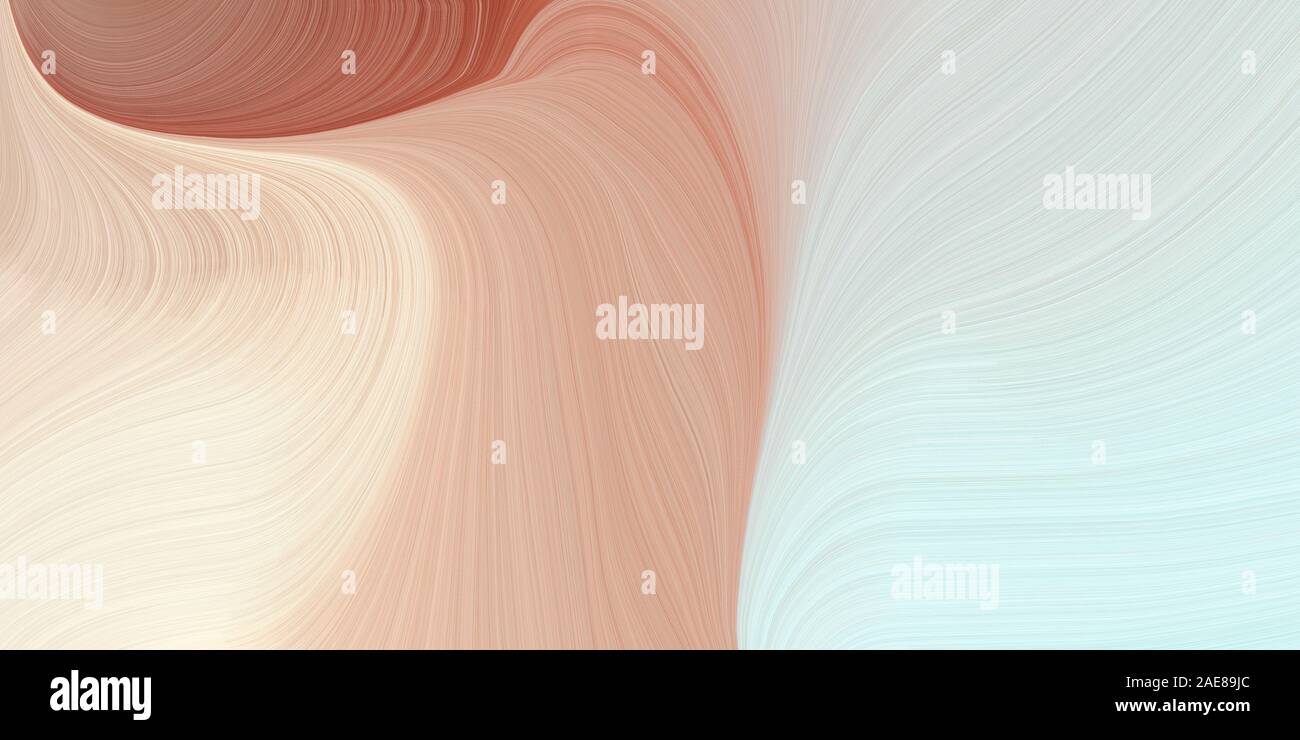 modern waves background design with light gray, beige and tan color ...