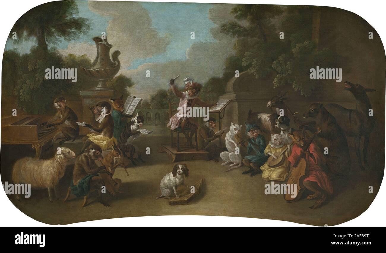 Singerie art hi-res stock photography and images - Alamy