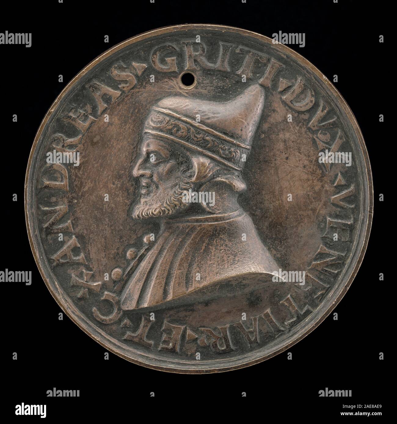 Andrea Gritti, 1455-1538, Doge of Venice 1523 [obverse]; probably 1538 ...