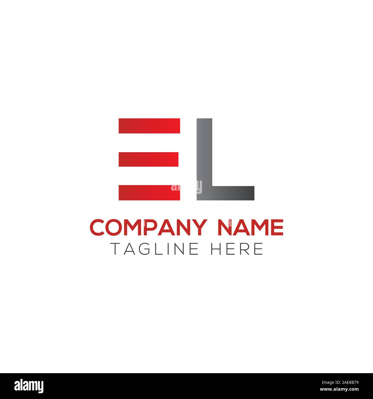 Initial EL Letter Linked Logo. Creative Letter EL Modern Business Logo ...