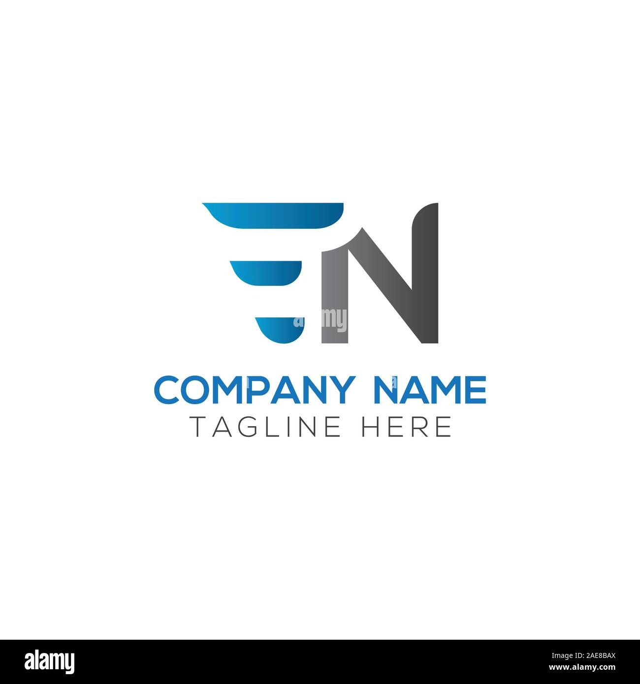 En logo vector vectors hi-res stock photography and images - Alamy