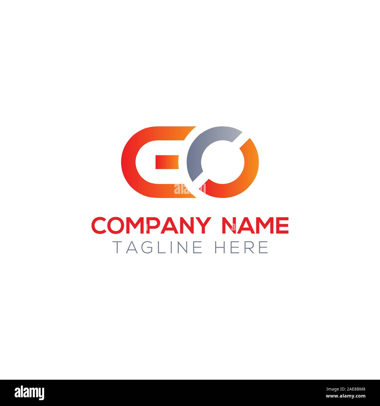 Initial EO Letter Linked Logo. Creative Letter EO Modern Business Logo ...
