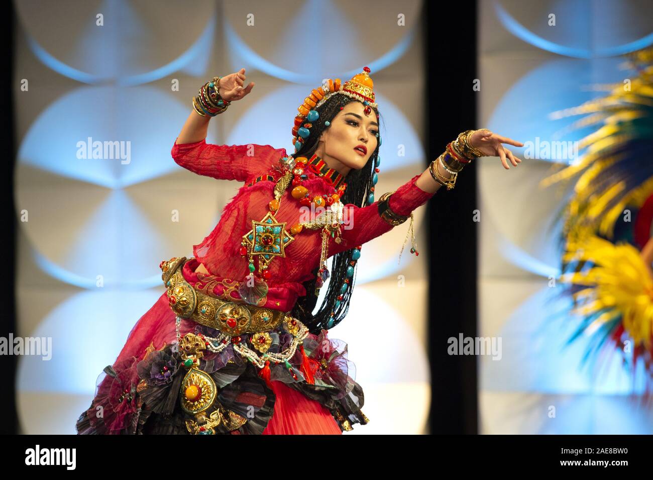 Atlanta, GA, USA. 6th Dec, 2019. Xin Zhu, 26, from China, performs ...