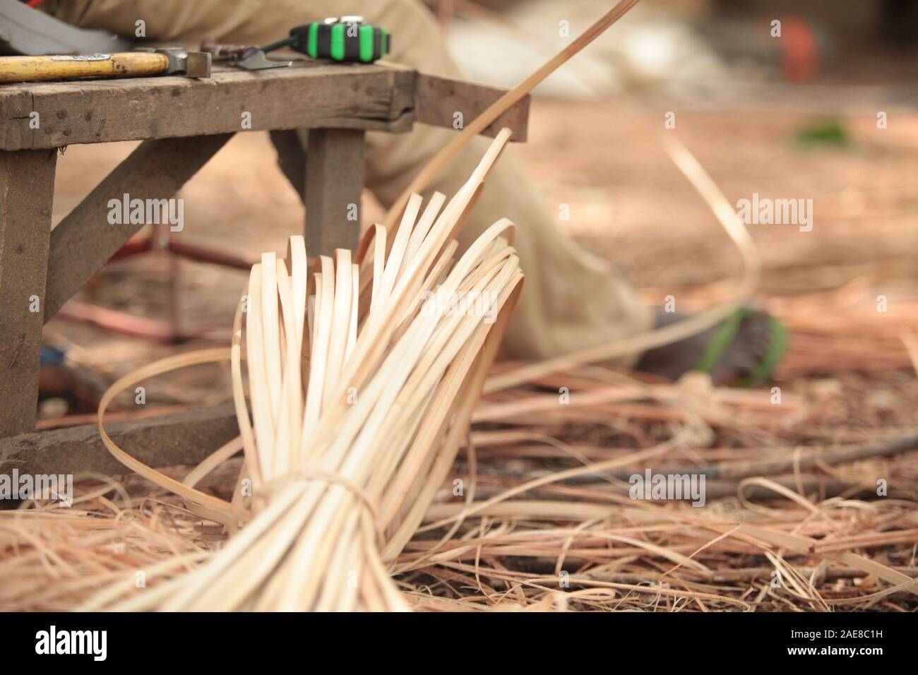 Nigeria bamboo hi-res stock photography and images - Alamy