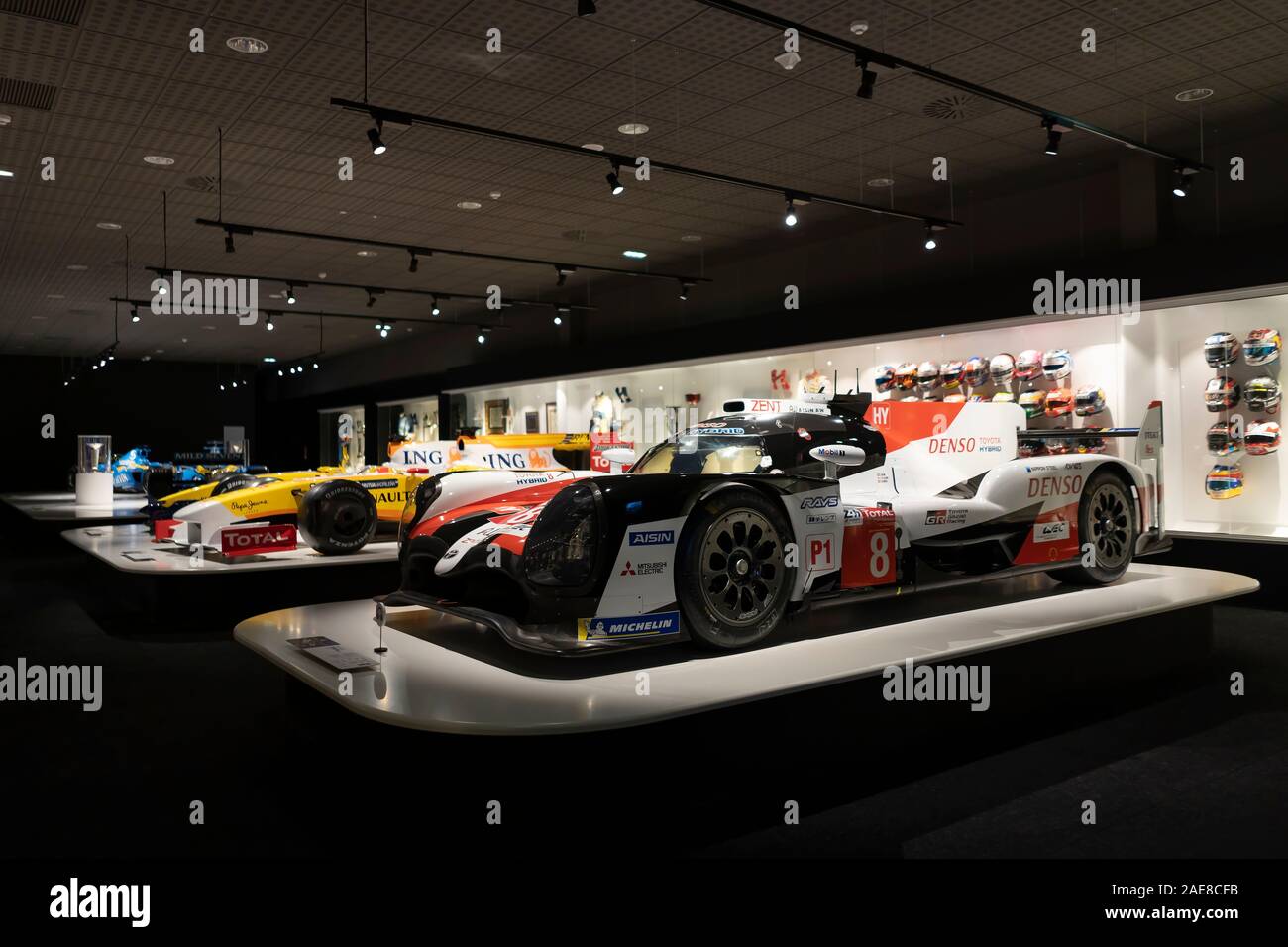 Toyota GAZOO Racing. Car with which Fernando Alonso won the 2018-2019 ...
