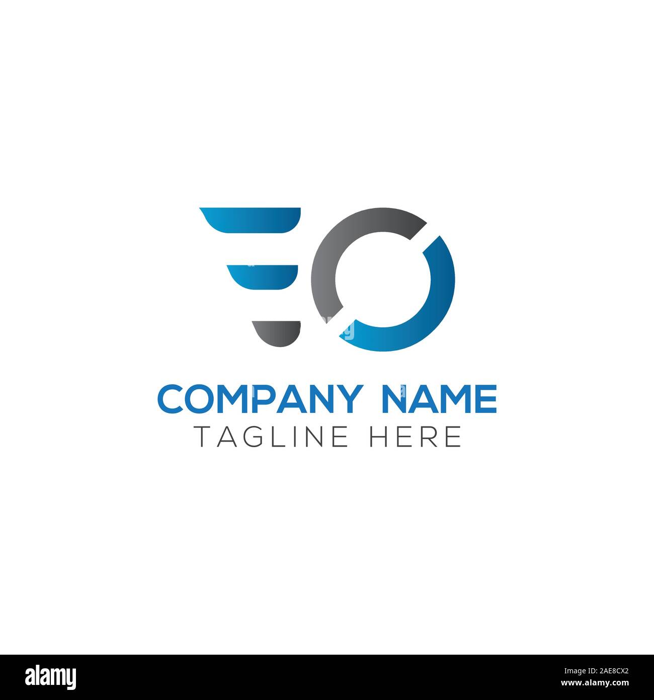 Initial EO Letter Linked Logo. Creative Letter EO Modern Business Logo Vector Template. Initial ...
