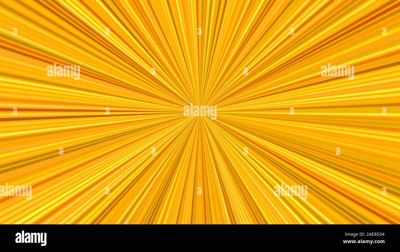 Orange abstract hypnotic striped sun burst background design - vector ...