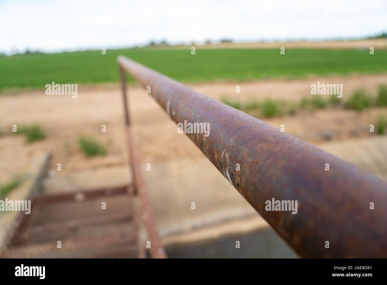Handrail metal vintage hi-res stock photography and images - Alamy
