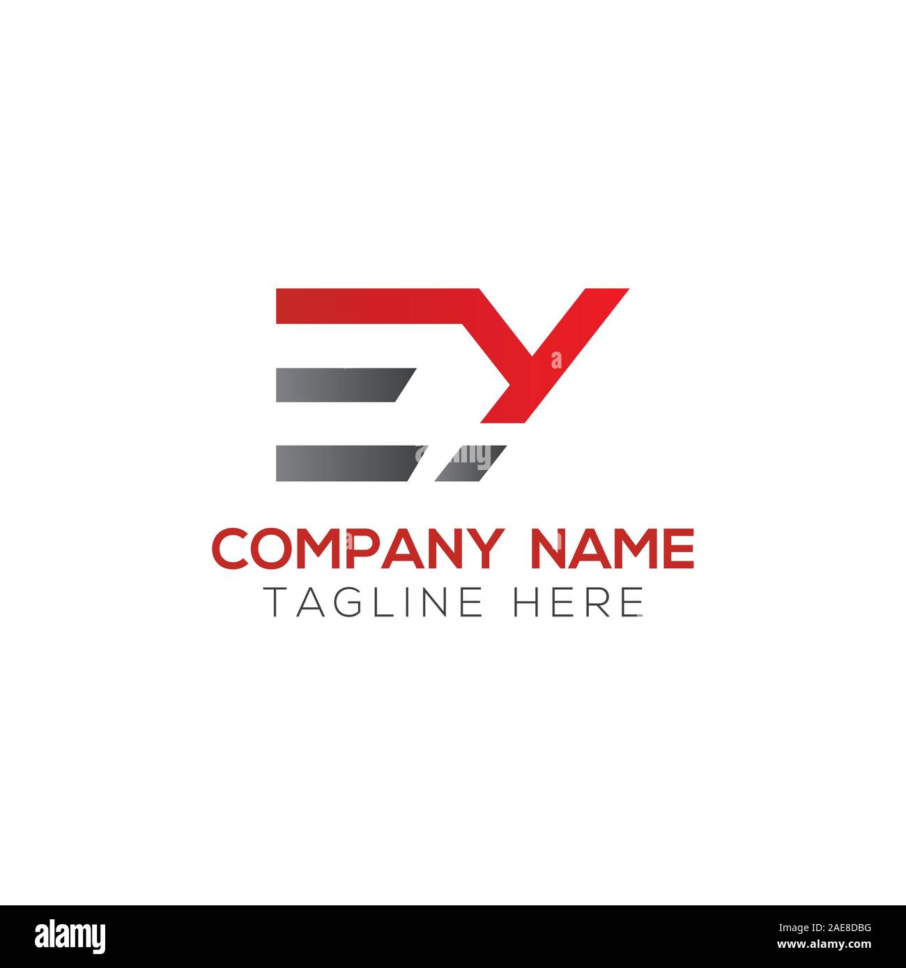 Initial EY Letter Linked Logo. Creative Letter EY Modern Business Logo ...
