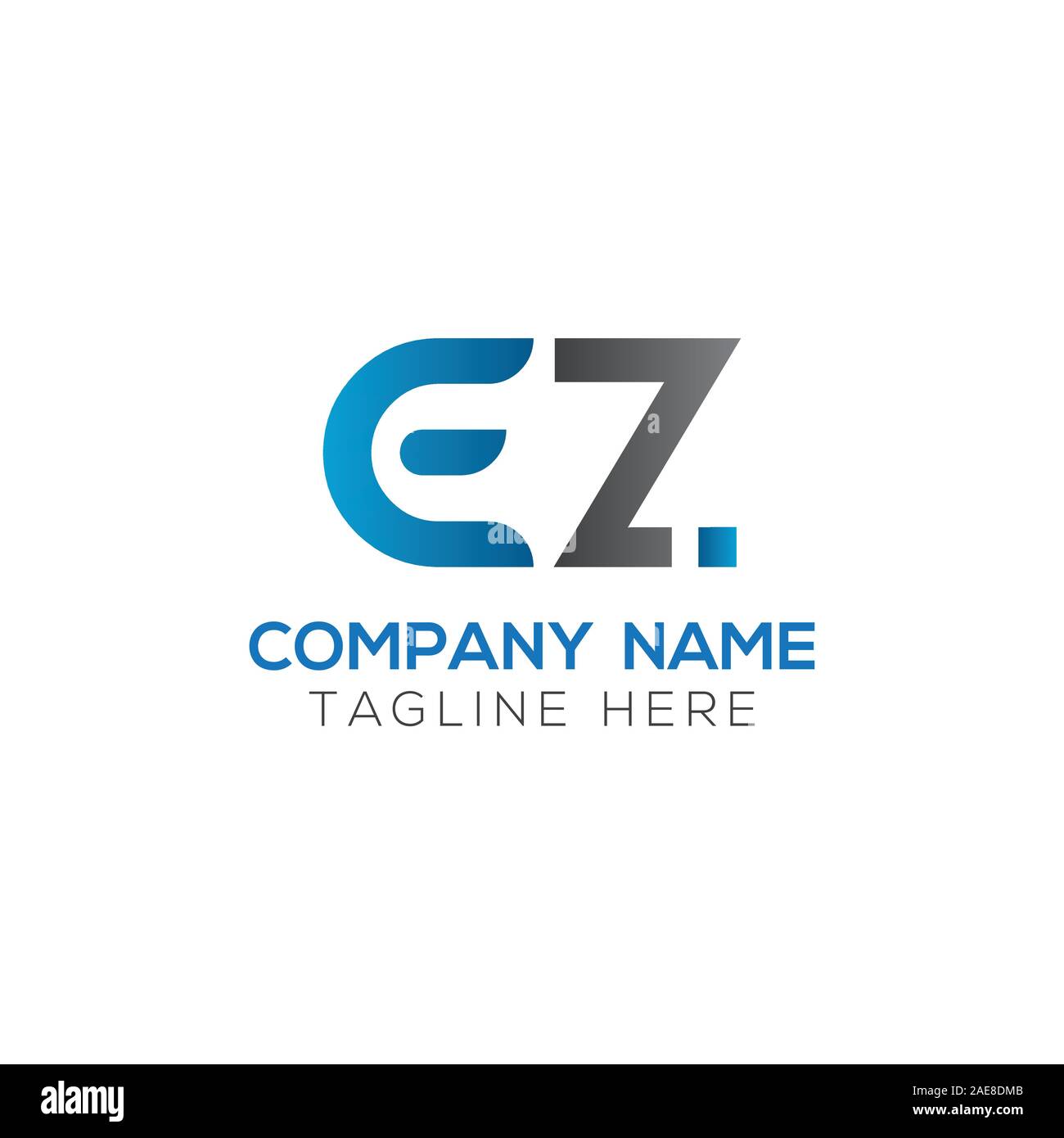 Ez modern logo hi-res stock photography and images - Alamy