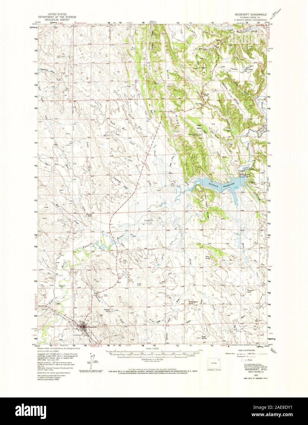 Map of moorcroft hi-res stock photography and images - Alamy