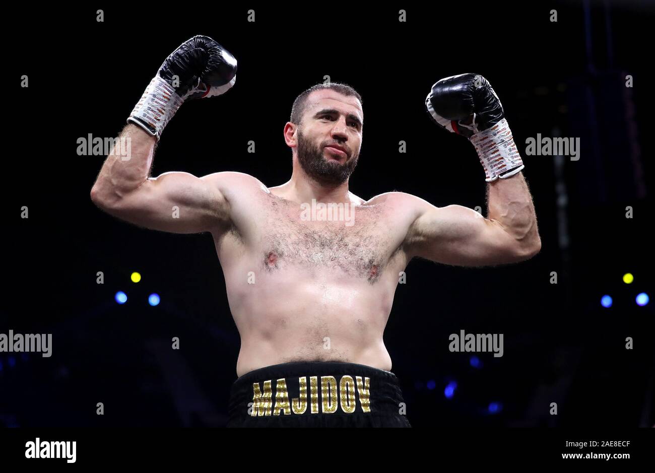 Heavyweight contest diriyah arena hi-res stock photography and images ...