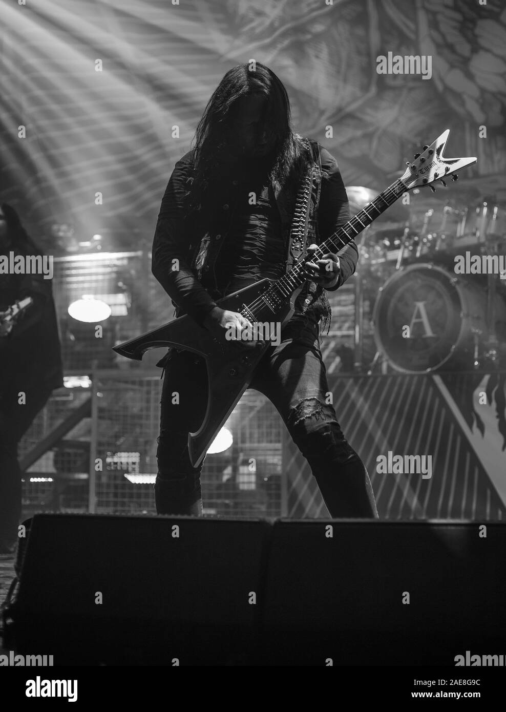 arch enemy live at o2 Apollo Manchester november 2019 Stock Photo - Alamy