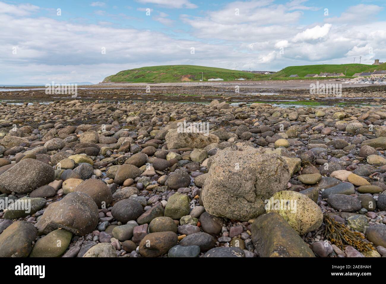 Low tide at Parton Beach, looking from Parton Bay towards Providence ...