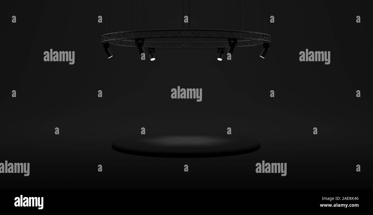 Theater stage for product presentation Stock Photo - Alamy