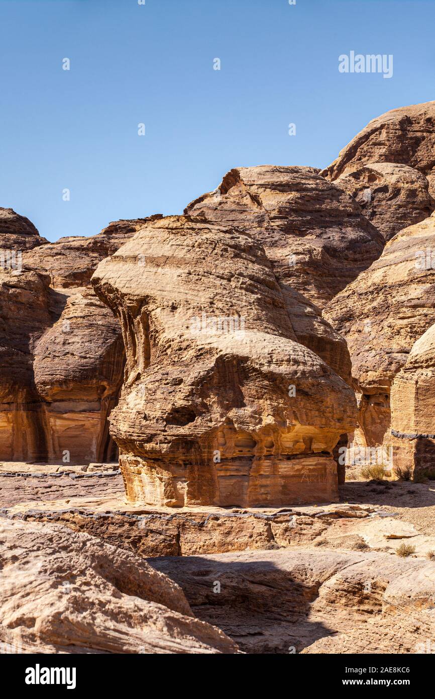 Mountains around Petra valley. Jordan, Petra Stock Photo - Alamy