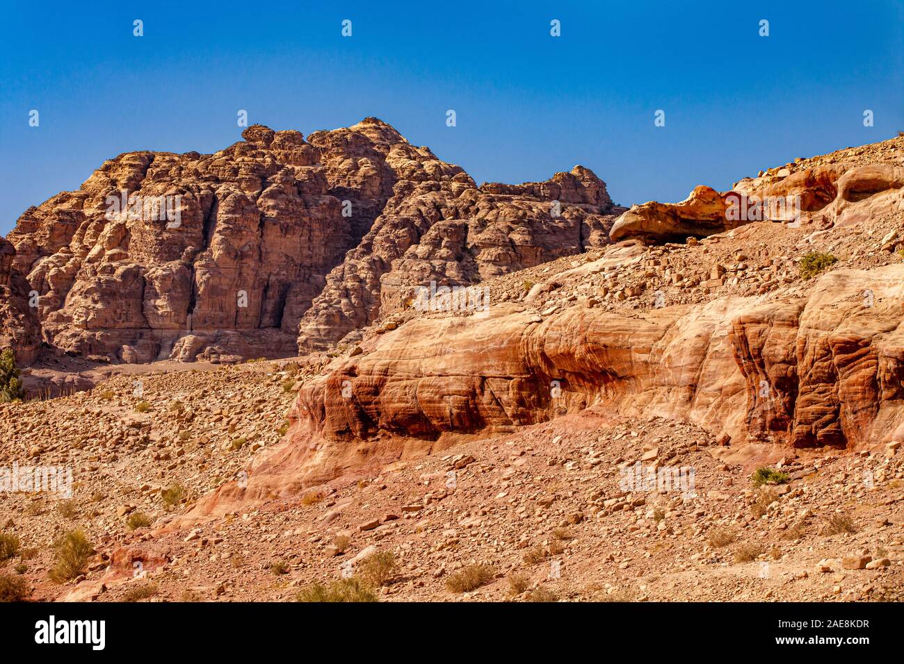 Mountains around Petra valley. Jordan, Petra Stock Photo - Alamy