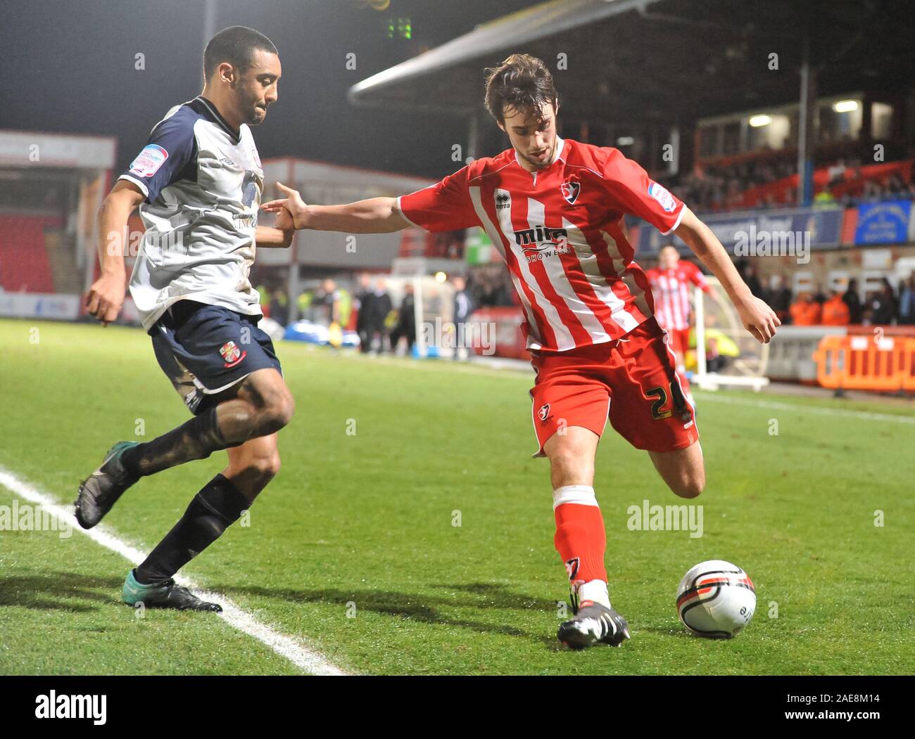 25th January 2011 - NPower League 2 Football - Cheltenham Vs Lincoln ...