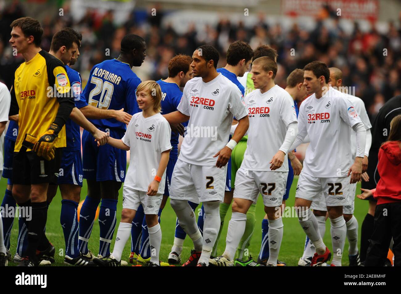 Swansea city vs cardiff city hi-res stock photography and images - Alamy