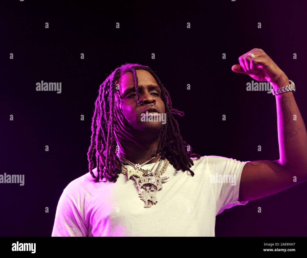 December 7, 2019, Norfolk, Virginia, USA: CHEIF KEEF comes to The ...