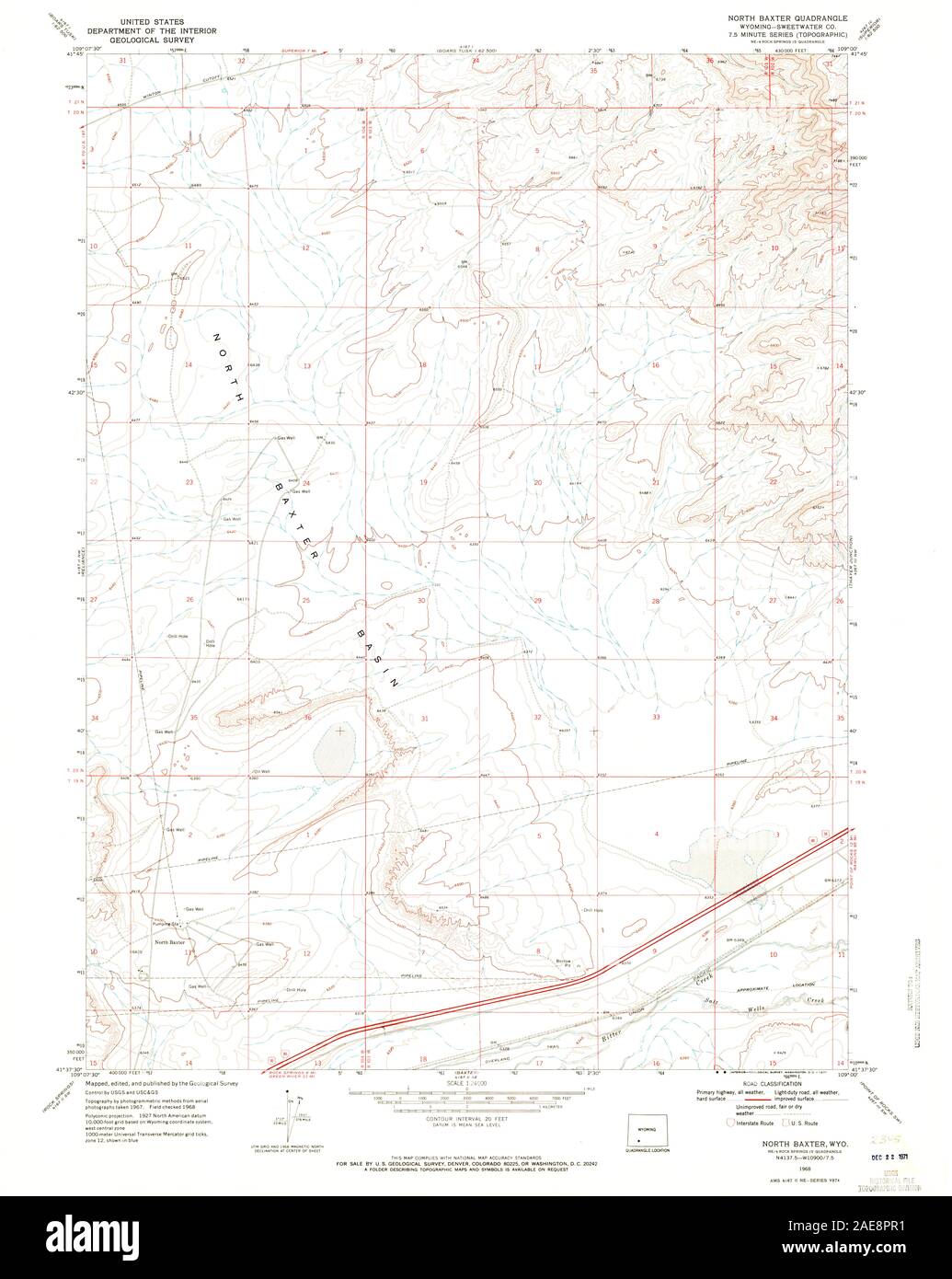 Baxter map Cut Out Stock Images & Pictures - Alamy