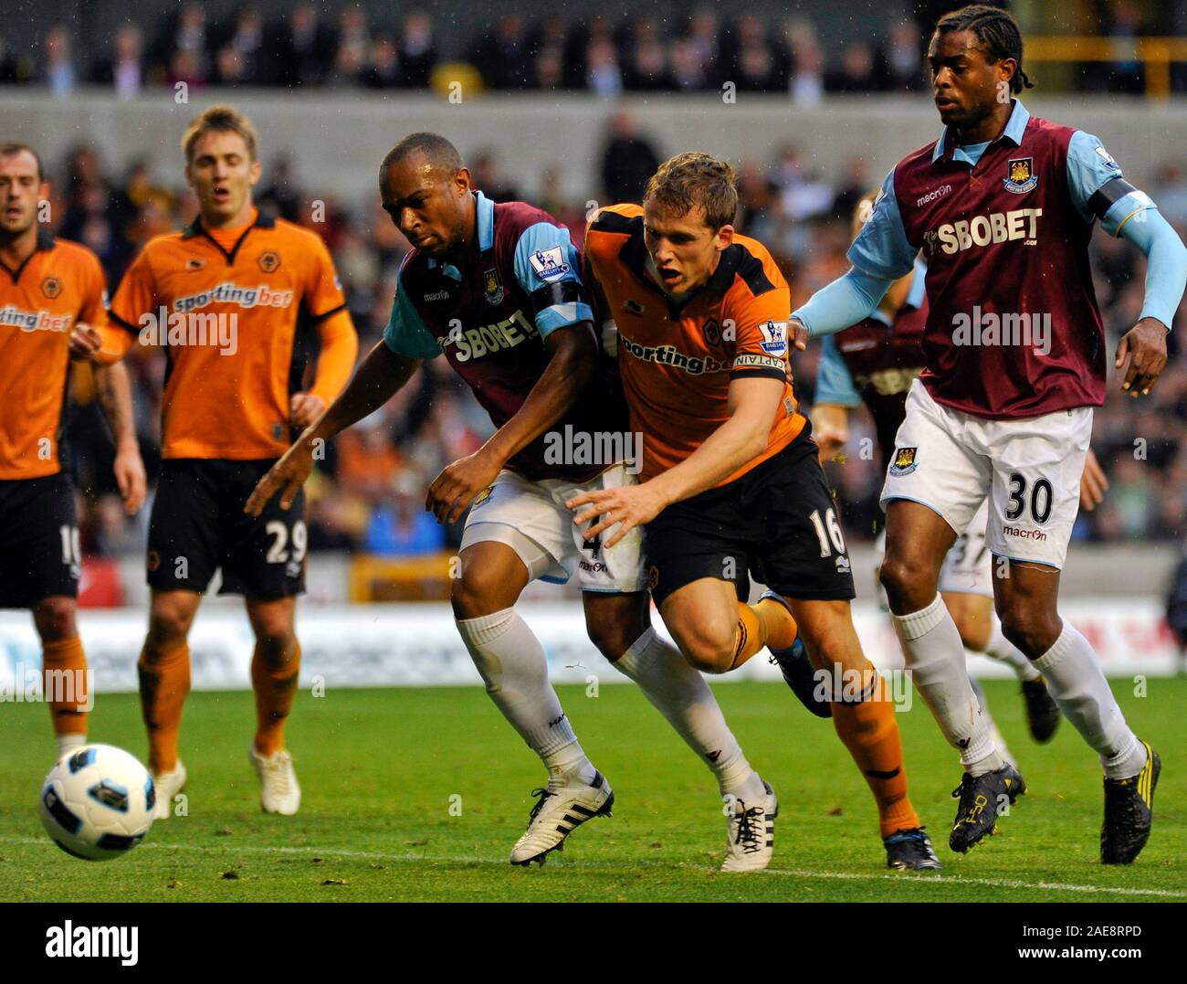 16th October 2010 - Premier League Football - Wolves Vs West Ham ...