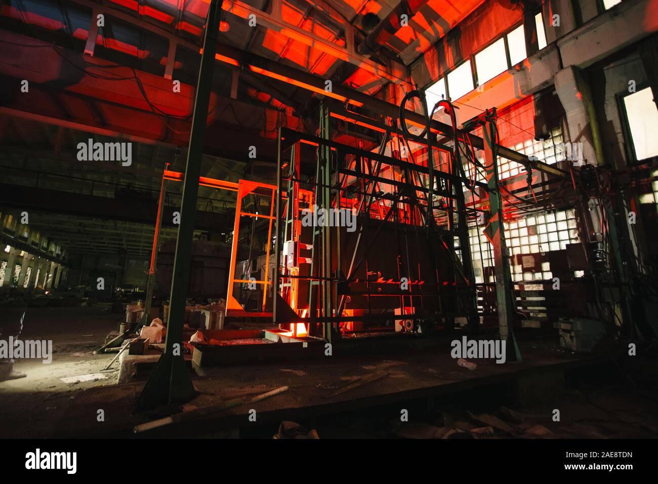 Industrial Factory Night