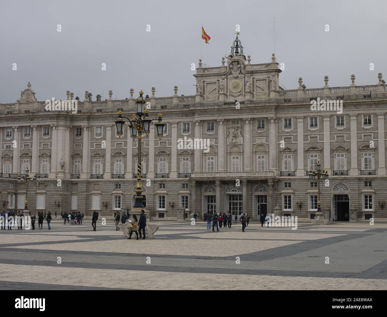 The palace of the King of Spain in Madrid Stock Photo - Alamy