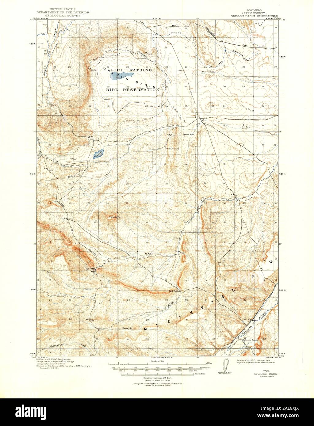1913 oregon map hi-res stock photography and images - Alamy