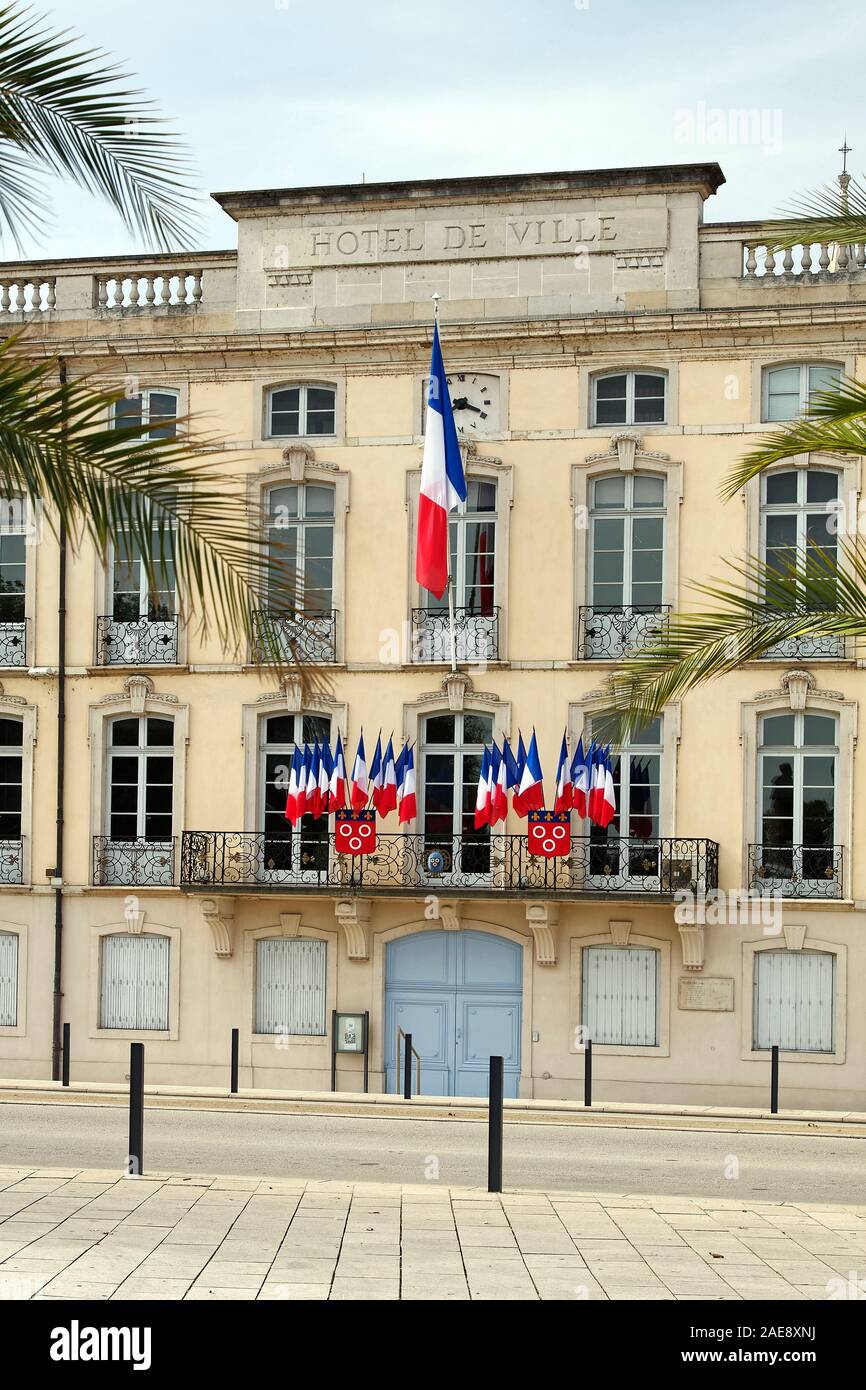 Hotel de Ville, City Hall, 1751, registered historical monument ...